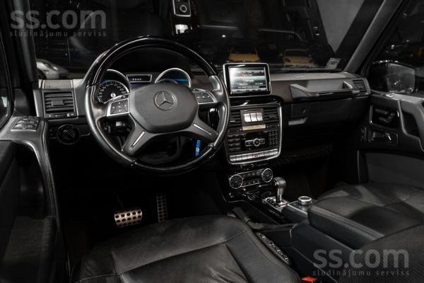 Melns Mercedes-Benz g-500 2014 Rīga, ar dzinēja tilpumu 5.50 L un nobraukumu 97 tūkst. km par 56500 €, foto 7 vietnē AUTOMOTO.COM.LV