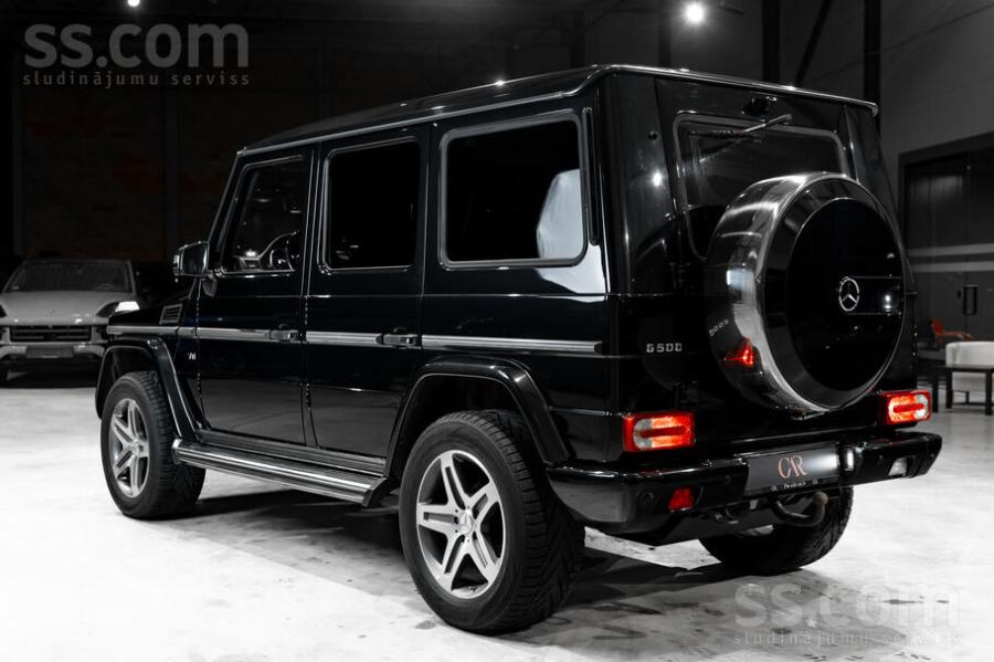 Melns Mercedes-Benz g-500 2014 Rīga, ar dzinēja tilpumu 5.50 L un nobraukumu 97 tūkst. km par 54500 €, foto 7 vietnē AUTOMOTO.COM.LV