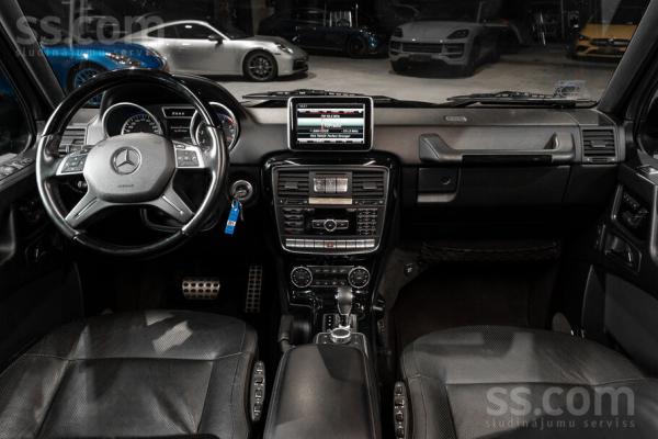 Черный Мерседес Г 500 2014 в Рига, объемом двигателя 5.50 л и пробегом 97 тыс. км за 54500 €, фото 8 на AUTOMOTO.COM.LV