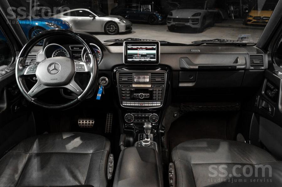 Melns Mercedes-Benz g-500 2014 Rīga, ar dzinēja tilpumu 5.50 L un nobraukumu 97 tūkst. km par 54500 €, foto 9 vietnē AUTOMOTO.COM.LV