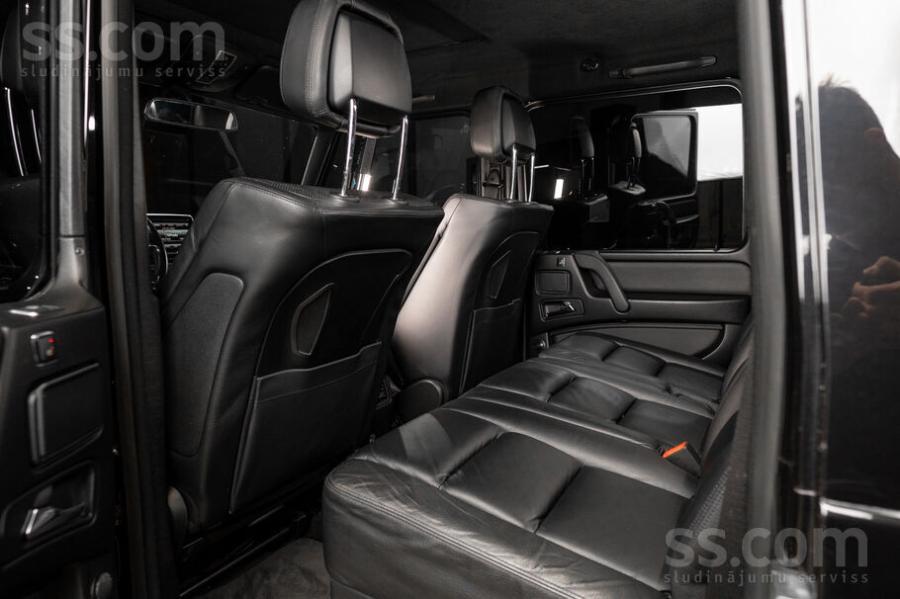 Melns Mercedes-Benz g-500 2014 Rīga, ar dzinēja tilpumu 5.50 L un nobraukumu 97 tūkst. km par 54500 €, foto 12 vietnē AUTOMOTO.COM.LV
