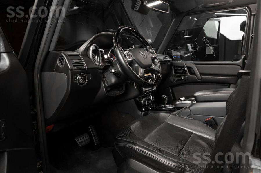 Melns Mercedes-Benz g-500 2014 Rīga, ar dzinēja tilpumu 5.50 L un nobraukumu 97 tūkst. km par 54500 €, foto 27 vietnē AUTOMOTO.COM.LV