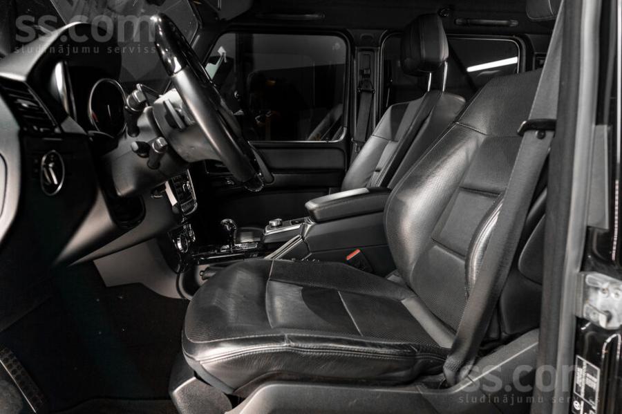Melns Mercedes-Benz g-500 2014 Rīga, ar dzinēja tilpumu 5.50 L un nobraukumu 97 tūkst. km par 54500 €, foto 29 vietnē AUTOMOTO.COM.LV