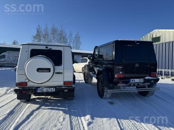 Black Mercedes-Benz g-500 2017 in Tukums, with an engine capacity of 4.00 L and mileage of 65 thousand km for 132600 €, photo 9 on AUTOMOTO.COM.LV
