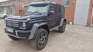 Black Mercedes-Benz g-500 2017 in Tukums, with an engine capacity of 4.00 L and mileage of 65 thousand km for 132600 €, photo 18 on AUTOMOTO.COM.LV