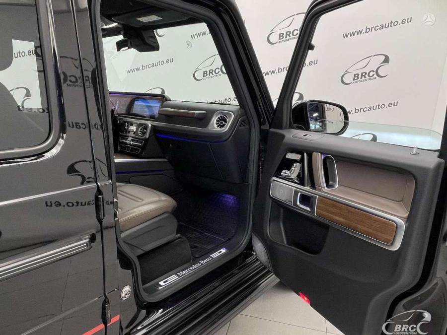 Черный Мерседес Г 500 2018 в Вильнюс, объемом двигателя 3.98 л и пробегом 115 тыс. км за 99900 €, фото 10 на AUTOMOTO.COM.LV