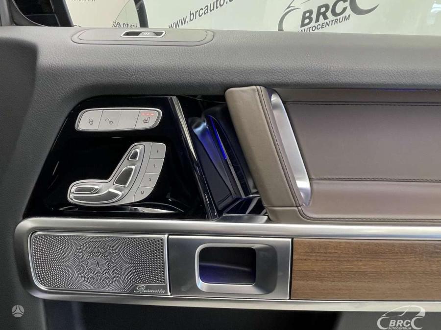 Черный Мерседес Г 500 2018 в Вильнюс, объемом двигателя 3.98 л и пробегом 115 тыс. км за 99900 €, фото 11 на AUTOMOTO.COM.LV
