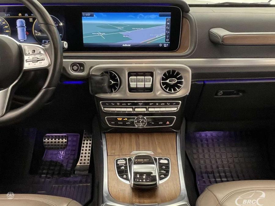 Черный Мерседес Г 500 2018 в Вильнюс, объемом двигателя 3.98 л и пробегом 115 тыс. км за 99900 €, фото 20 на AUTOMOTO.COM.LV