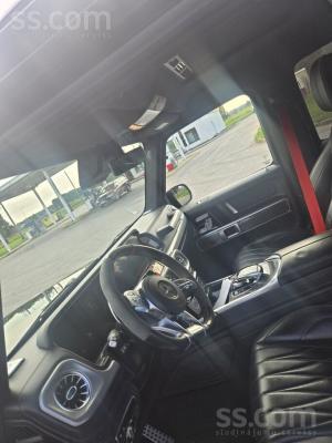 Melns Mercedes-Benz g-500 2021 Ogre, ar dzinēja tilpumu 3.90 L un nobraukumu 223 tūkst. km par 88000 €, foto 4 vietnē AUTOMOTO.COM.LV
