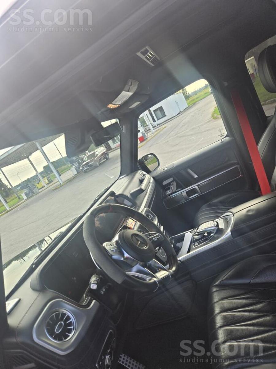 Melns Mercedes-Benz g-500 2021 Ogre, ar dzinēja tilpumu 3.90 L un nobraukumu 223 tūkst. km par 88000 €, foto 4 vietnē AUTOMOTO.COM.LV