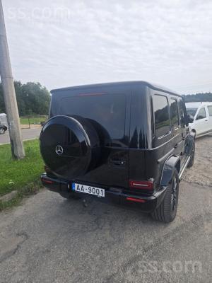 Melns Mercedes-Benz g-500 2021 Ogre, ar dzinēja tilpumu 3.90 L un nobraukumu 223 tūkst. km par 88000 €, foto 6 vietnē AUTOMOTO.COM.LV