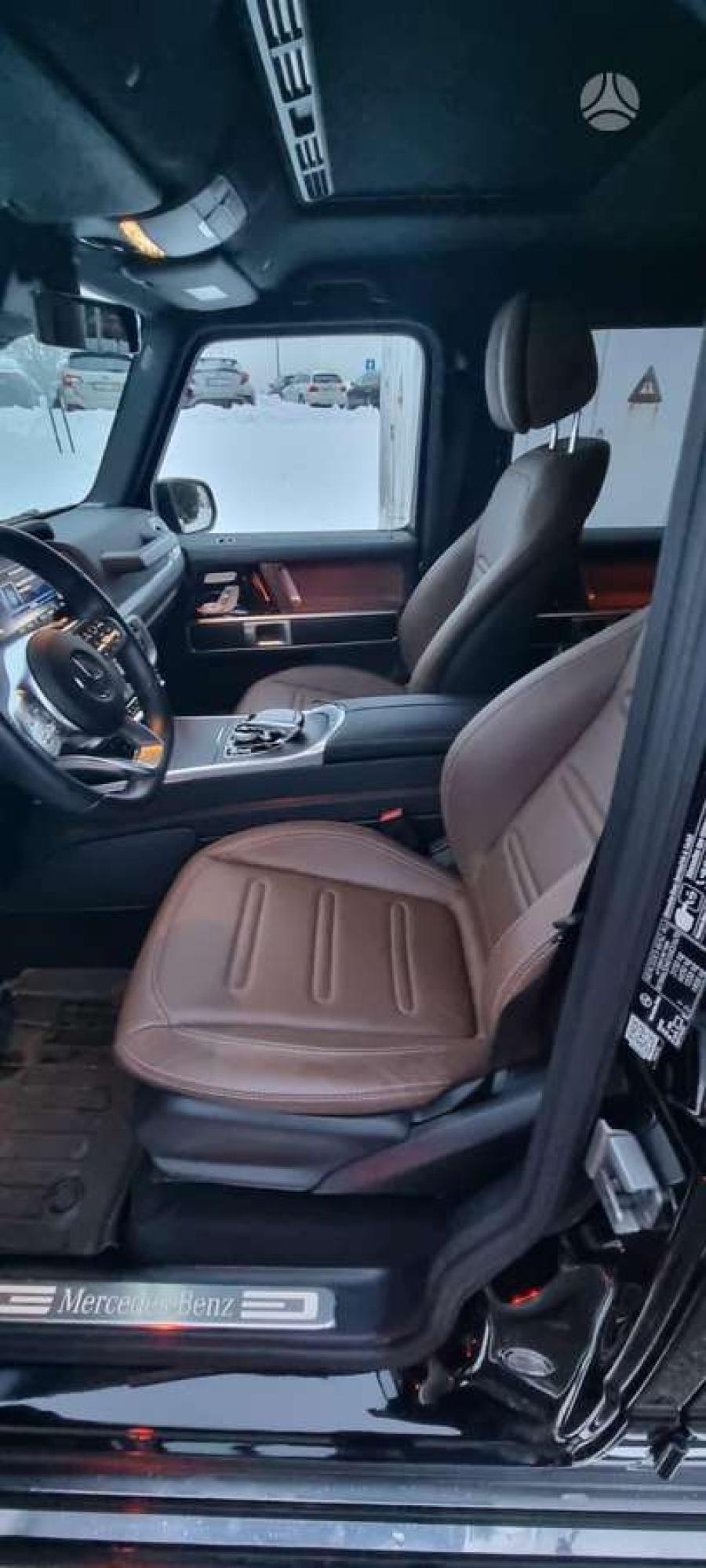 Melns Mercedes-Benz g-500 2022 Kauņa, ar dzinēja tilpumu 3.98 L un nobraukumu 31 tūkst. km par 131000 €, foto 13 vietnē AUTOMOTO.COM.LV