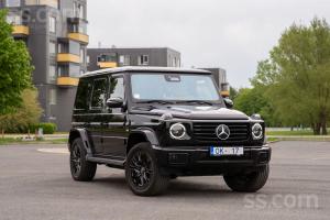 Melns Mercedes-Benz g-500 2024 Rīga, ar dzinēja tilpumu 0.00 L un nobraukumu 35 tūkst. km par 138000 €, foto  vietnē AUTOMOTO.COM.LV