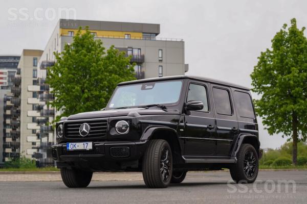 Melns Mercedes-Benz g-500 2024 Rīga, ar dzinēja tilpumu 0.00 L un nobraukumu 35 tūkst. km par 138000 €, foto 2 vietnē AUTOMOTO.COM.LV