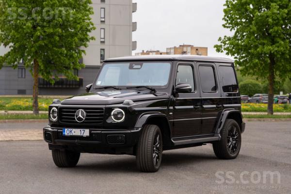 Melns Mercedes-Benz g-500 2024 Rīga, ar dzinēja tilpumu 0.00 L un nobraukumu 35 tūkst. km par 138000 €, foto 3 vietnē AUTOMOTO.COM.LV