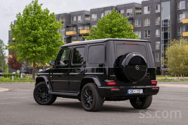 Melns Mercedes-Benz g-500 2024 Rīga, ar dzinēja tilpumu 0.00 L un nobraukumu 35 tūkst. km par 138000 €, foto 6 vietnē AUTOMOTO.COM.LV