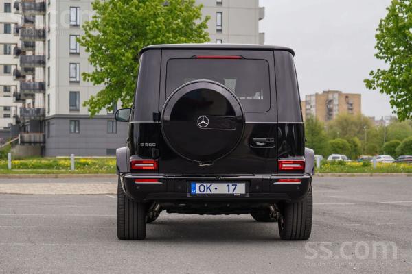 Melns Mercedes-Benz g-500 2024 Rīga, ar dzinēja tilpumu 0.00 L un nobraukumu 35 tūkst. km par 138000 €, foto 7 vietnē AUTOMOTO.COM.LV