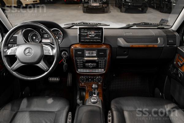 Mercedes-Benz g-500 2013 in Riga, with an engine capacity of 5.50 L and mileage of 126 thousand km for 46500 €, photo 10 on AUTOMOTO.COM.LV