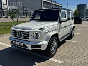 Белый Мерседес Г 500 2021 в Рига, объемом двигателя 4.00 л и пробегом 69 тыс. км за 148000 €, фото 4 на AUTOMOTO.COM.LV