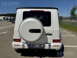 Белый Мерседес Г 500 2021 в Рига, объемом двигателя 4.00 л и пробегом 69 тыс. км за 148000 €, фото 8 на AUTOMOTO.COM.LV
