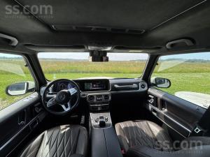 Белый Мерседес Г 500 2021 в Рига, объемом двигателя 4.00 л и пробегом 69 тыс. км за 148000 €, фото 11 на AUTOMOTO.COM.LV