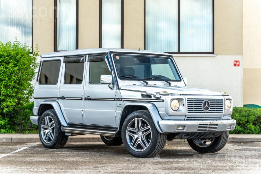 Mercedes-Benz g-55-amg 2006 in Riga, with an engine capacity of 5.50 L and mileage of 193 thousand km for 33900 €, photo 4 on AUTOMOTO.COM.LV