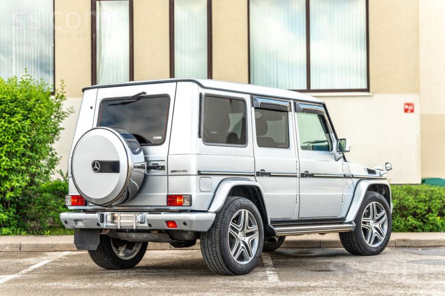 Mercedes-Benz g-55-amg 2006 in Riga, with an engine capacity of 5.50 L and mileage of 193 thousand km for 33900 €, photo 6 on AUTOMOTO.COM.LV
