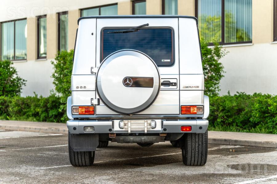 Mercedes-Benz g-55-amg 2006 in Riga, with an engine capacity of 5.50 L and mileage of 193 thousand km for 33900 €, photo 7 on AUTOMOTO.COM.LV