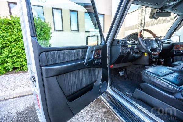Mercedes-Benz g-55-amg 2006 in Riga, with an engine capacity of 5.50 L and mileage of 193 thousand km for 33900 €, photo 9 on AUTOMOTO.COM.LV