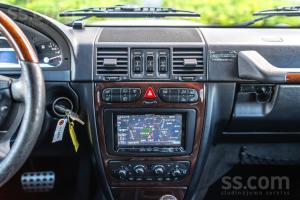 Mercedes-Benz g-55-amg 2006 in Riga, with an engine capacity of 5.50 L and mileage of 193 thousand km for 33900 €, photo 14 on AUTOMOTO.COM.LV