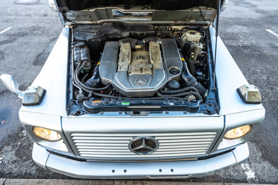 Mercedes-Benz g-55-amg 2006 in Riga, with an engine capacity of 5.50 L and mileage of 193 thousand km for 33900 €, photo 19 on AUTOMOTO.COM.LV