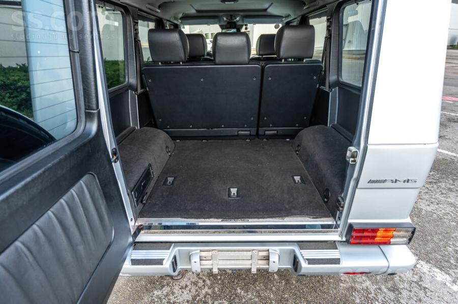 Mercedes-Benz g-55-amg 2006 in Riga, with an engine capacity of 5.50 L and mileage of 193 thousand km for 33900 €, photo 20 on AUTOMOTO.COM.LV