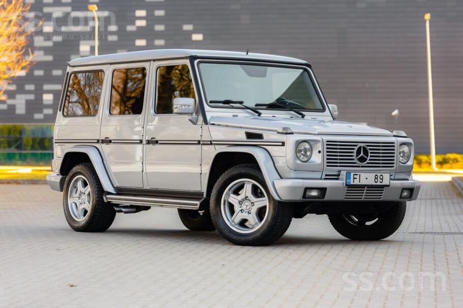 Pelēks Mercedes-Benz g-55-amg 2006 Jelgava, ar dzinēja tilpumu 5.50 L un nobraukumu 44 tūkst. km par 65000 €, foto 3 vietnē AUTOMOTO.COM.LV