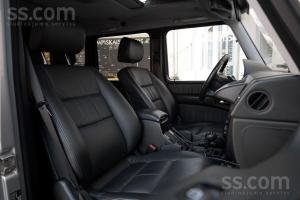 Pelēks Mercedes-Benz g-55-amg 2006 Jelgava, ar dzinēja tilpumu 5.50 L un nobraukumu 44 tūkst. km par 65000 €, foto 22 vietnē AUTOMOTO.COM.LV