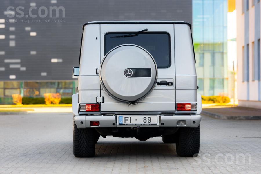 Grey Mercedes-Benz g-55-amg 2006 in Jelgava, with an engine capacity of 5.50 L and mileage of 44 thousand km for 65000 €, photo 7 on AUTOMOTO.COM.LV
