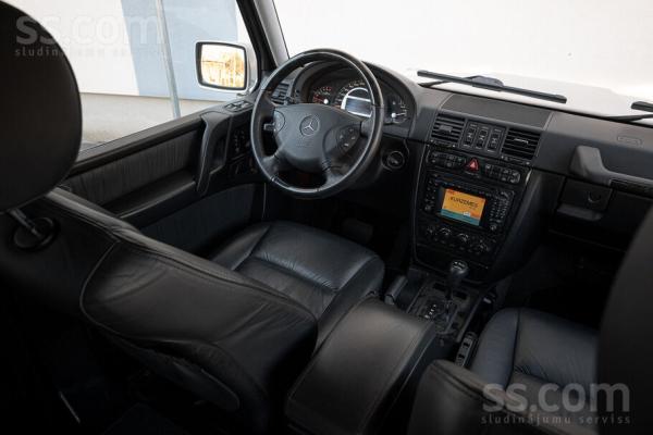 Pelēks Mercedes-Benz g-55-amg 2006 Jelgava, ar dzinēja tilpumu 5.50 L un nobraukumu 44 tūkst. km par 65000 €, foto 9 vietnē AUTOMOTO.COM.LV