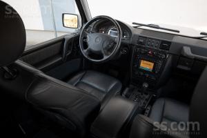 Grey Mercedes-Benz g-55-amg 2006 in Jelgava, with an engine capacity of 5.50 L and mileage of 44 thousand km for 65000 €, photo 10 on AUTOMOTO.COM.LV