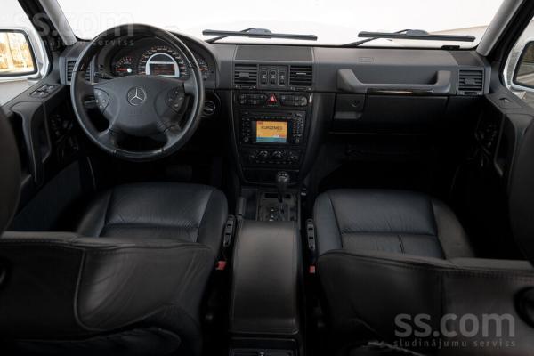 Pelēks Mercedes-Benz g-55-amg 2006 Jelgava, ar dzinēja tilpumu 5.50 L un nobraukumu 44 tūkst. km par 65000 €, foto 10 vietnē AUTOMOTO.COM.LV