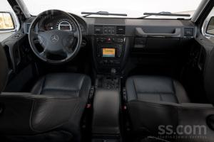 Grey Mercedes-Benz g-55-amg 2006 in Jelgava, with an engine capacity of 5.50 L and mileage of 44 thousand km for 65000 €, photo 11 on AUTOMOTO.COM.LV