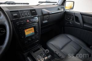 Grey Mercedes-Benz g-55-amg 2006 in Jelgava, with an engine capacity of 5.50 L and mileage of 44 thousand km for 65000 €, photo 14 on AUTOMOTO.COM.LV