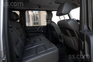 Grey Mercedes-Benz g-55-amg 2006 in Jelgava, with an engine capacity of 5.50 L and mileage of 44 thousand km for 65000 €, photo 24 on AUTOMOTO.COM.LV