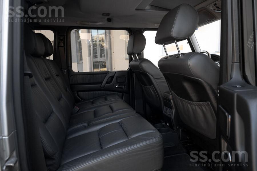 Grey Mercedes-Benz g-55-amg 2006 in Jelgava, with an engine capacity of 5.50 L and mileage of 44 thousand km for 65000 €, photo 24 on AUTOMOTO.COM.LV