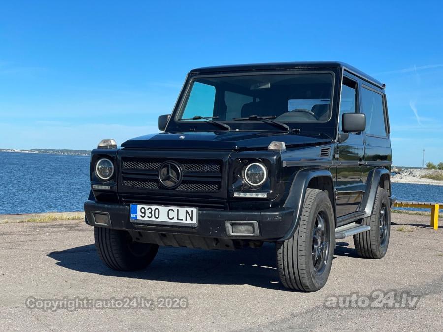 Black Mercedes-Benz G-Class 1990 in Tallinn, with an engine capacity of 3.00 L and mileage of 330 thousand km for 19500 €, photo 1 on AUTOMOTO.COM.LV