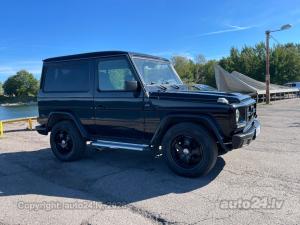 Black Mercedes-Benz G-Class 1990 in Tallinn, with an engine capacity of 3.00 L and mileage of 330 thousand km for 19500 €, photo 4 on AUTOMOTO.COM.LV