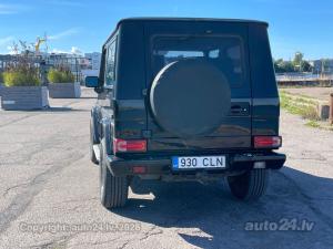 Black Mercedes-Benz G-Class 1990 in Tallinn, with an engine capacity of 3.00 L and mileage of 330 thousand km for 19500 €, photo 6 on AUTOMOTO.COM.LV