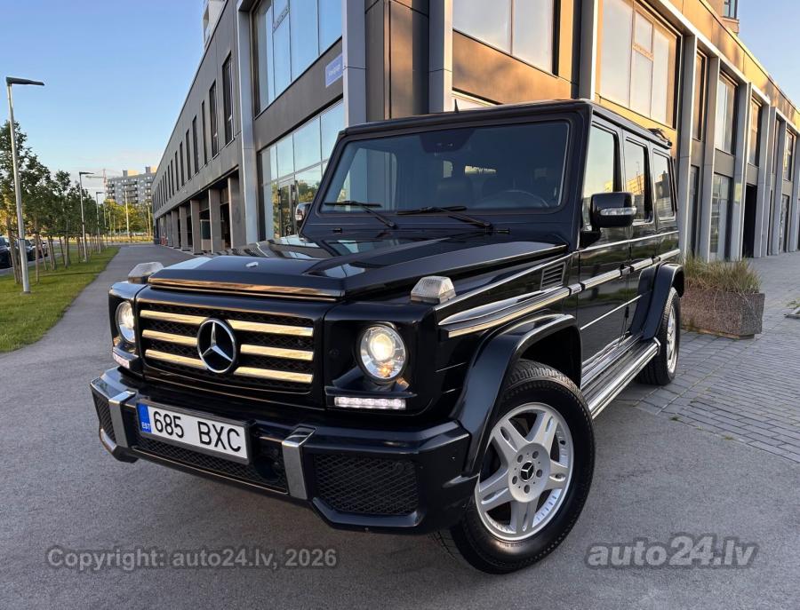 Melns Mercedes-Benz G-Class 2002 Tallina, ar dzinēja tilpumu 4.00 L un nobraukumu 249 tūkst. km par 25500 €, foto 5 vietnē AUTOMOTO.COM.LV