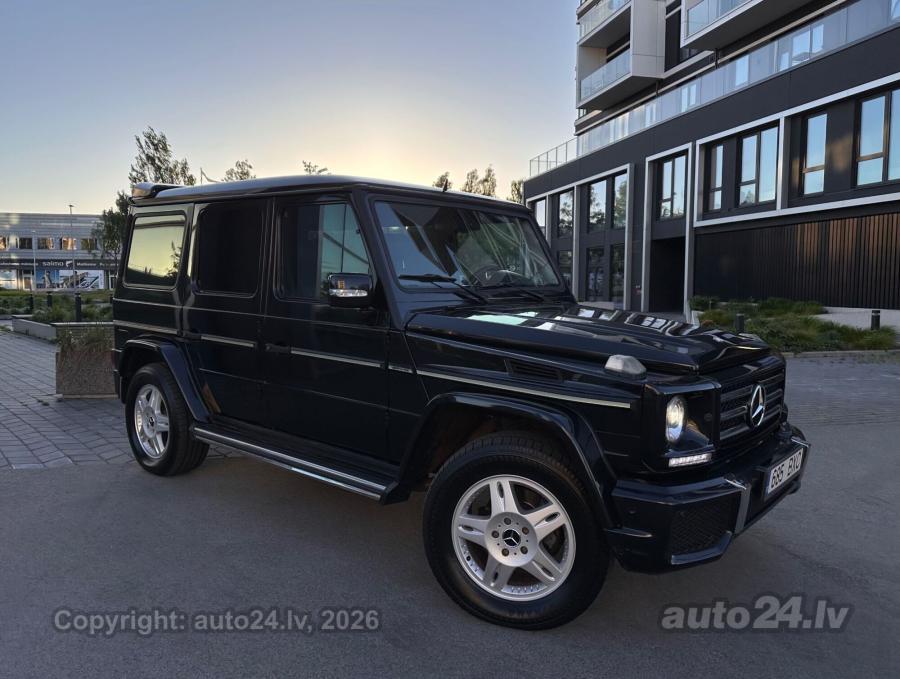 Melns Mercedes-Benz G-Class 2002 Tallina, ar dzinēja tilpumu 4.00 L un nobraukumu 249 tūkst. km par 25500 €, foto 8 vietnē AUTOMOTO.COM.LV