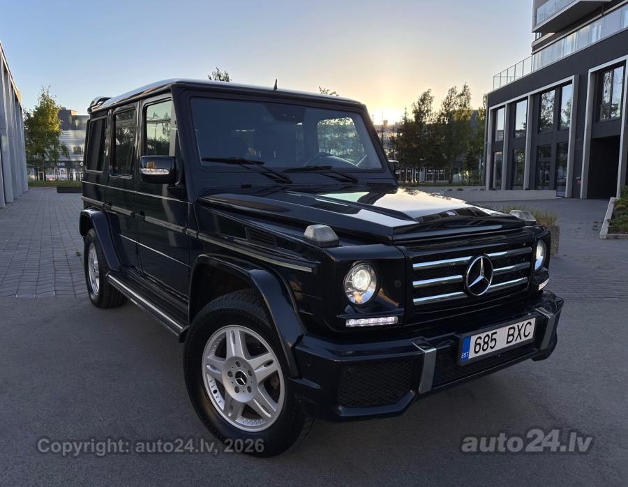 Melns Mercedes-Benz G-Class 2002 Tallina, ar dzinēja tilpumu 4.00 L un nobraukumu 249 tūkst. km par 25500 €, foto 9 vietnē AUTOMOTO.COM.LV