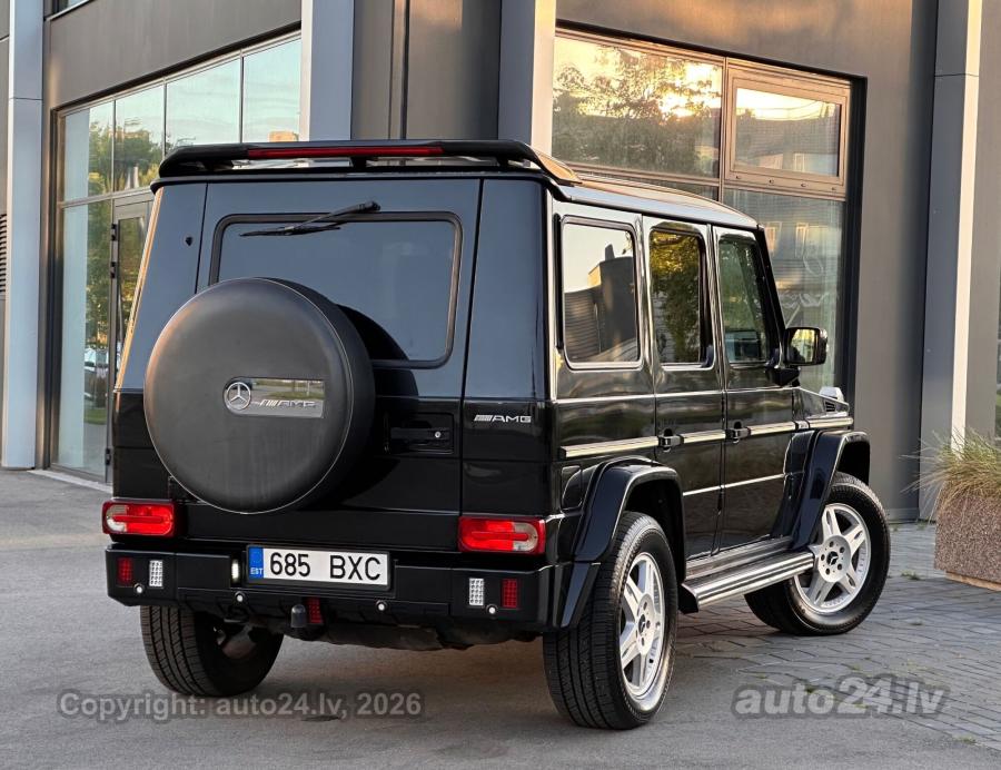Melns Mercedes-Benz G-Class 2002 Tallina, ar dzinēja tilpumu 4.00 L un nobraukumu 249 tūkst. km par 25500 €, foto 11 vietnē AUTOMOTO.COM.LV