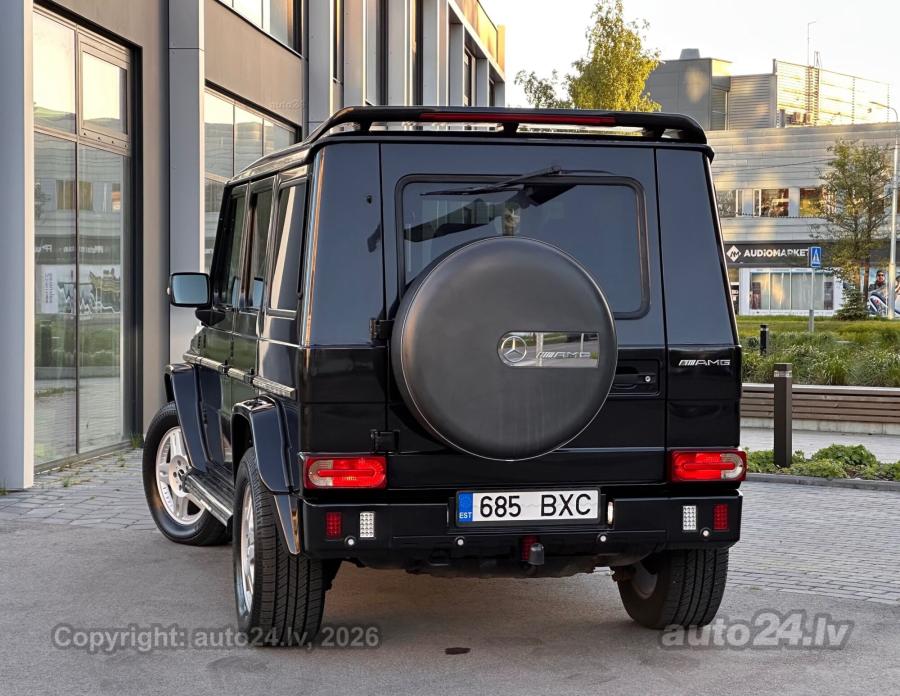 Melns Mercedes-Benz G-Class 2002 Tallina, ar dzinēja tilpumu 4.00 L un nobraukumu 249 tūkst. km par 25500 €, foto 13 vietnē AUTOMOTO.COM.LV